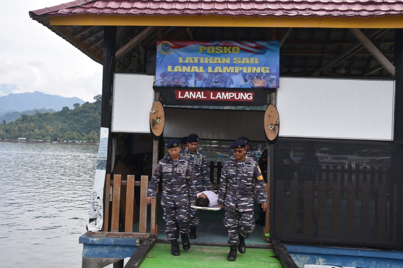Lanal Lampung Gelar Operasi Latihan SAR di Laut – Harian Duta